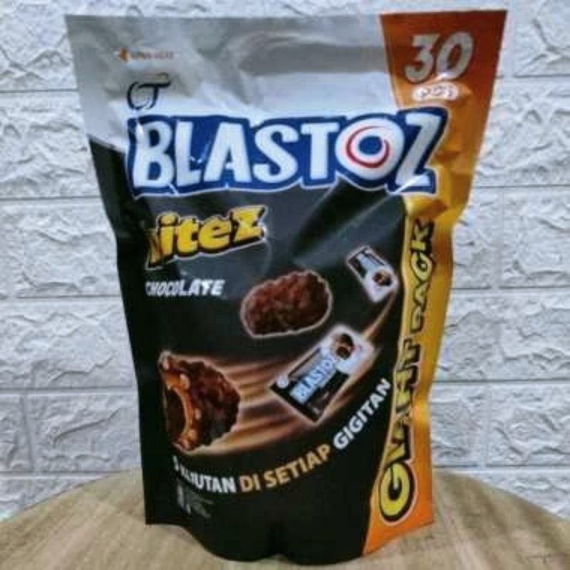 Jual Snack chocolate blastoz bitez Giant pack | Shopee Indonesia