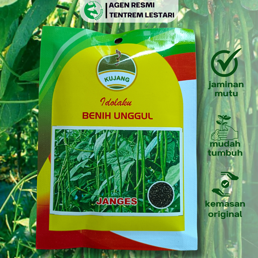 Jual Benih Kacang Panjang JANGES 150 Biji Asli Cap Kujang | Shopee ...