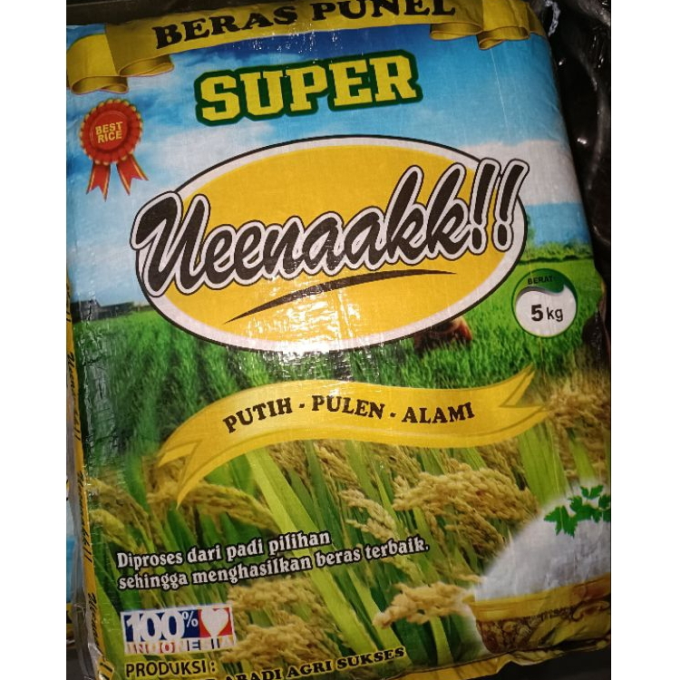 Jual BERAS SUPER UENAK 5KG | Shopee Indonesia