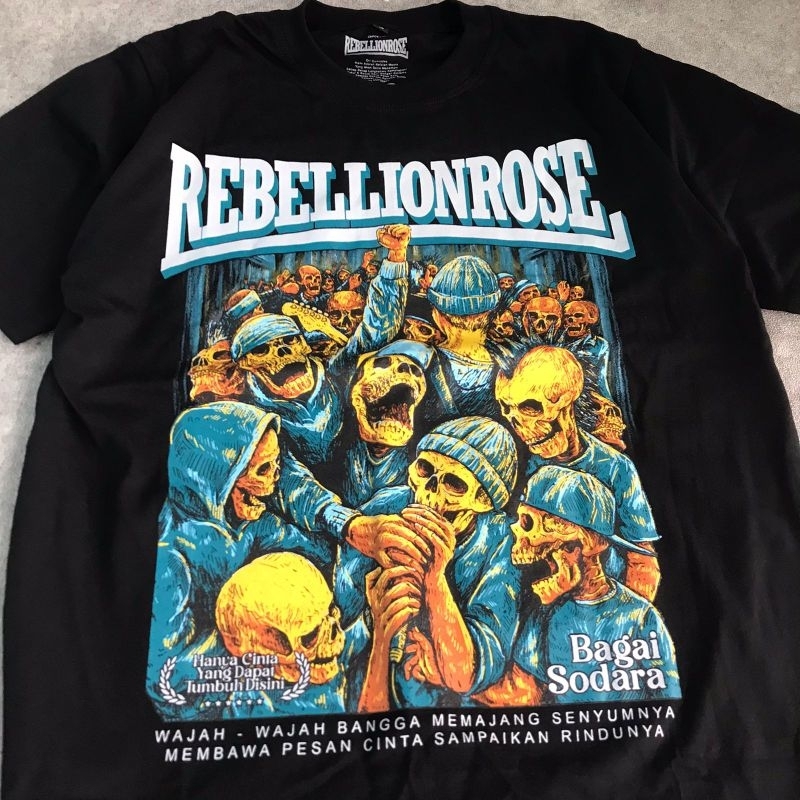 Jual Tshirt Rebellion Rose - Bagai Sodara (Official Merchandise ...