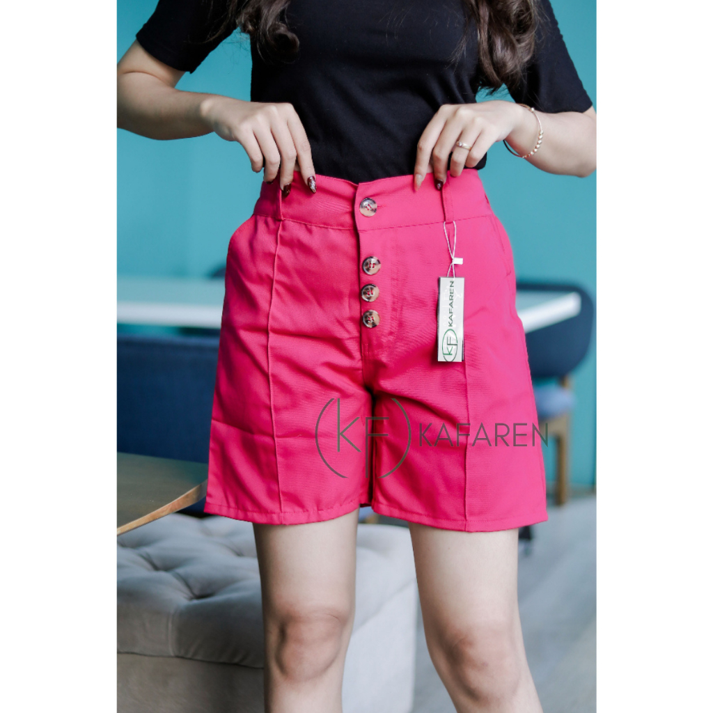 Jual QUEEN-HOT PANT BUTTON NANDRA Celana Pendek Wanita Hot Pants Wanita Korean Style M L XL Xxl ...