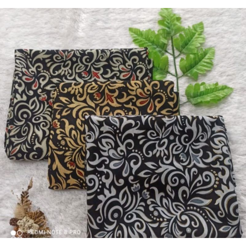 Jual kain batik semi sutra / bahan batik semi sutra perada / batik ...