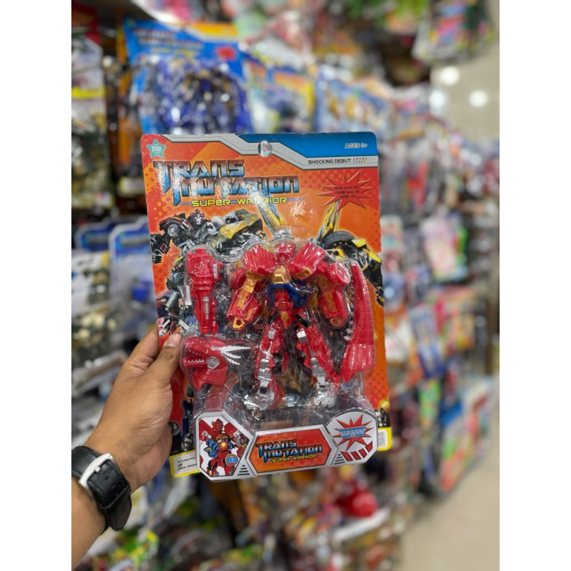 Jual MAINAN Robot Trans Mutation Super Warrior | Shopee Indonesia