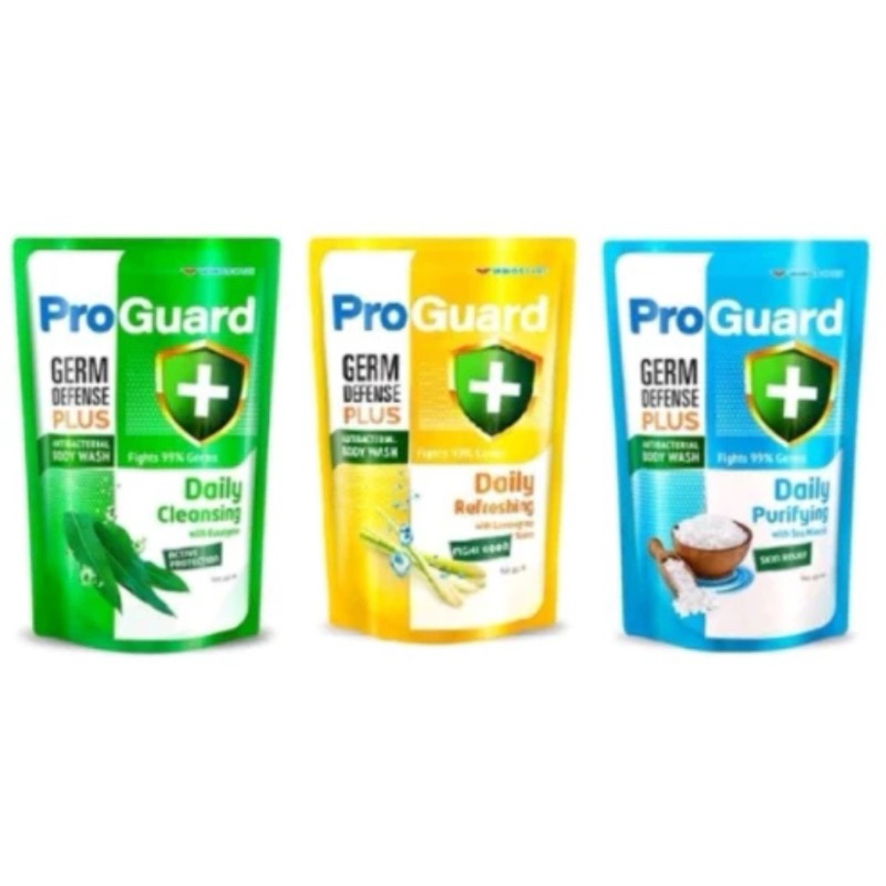 Jual PROGUARD Sabun Cair Daily Cleansing Refreshing Purifying - 410ml | Shopee Indonesia