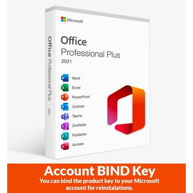 Jual Microsoft Office 2021 Bind Account License Key | Shopee Indonesia