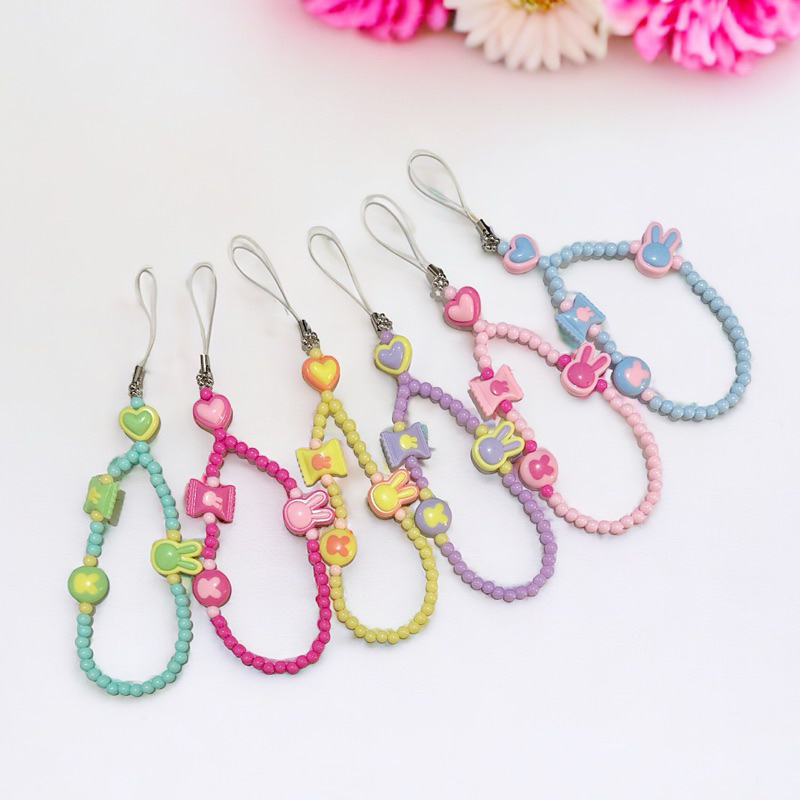 Jual Raquel Pastel Candy Playful Phonestrap Tali Gantungan HP Phone ...