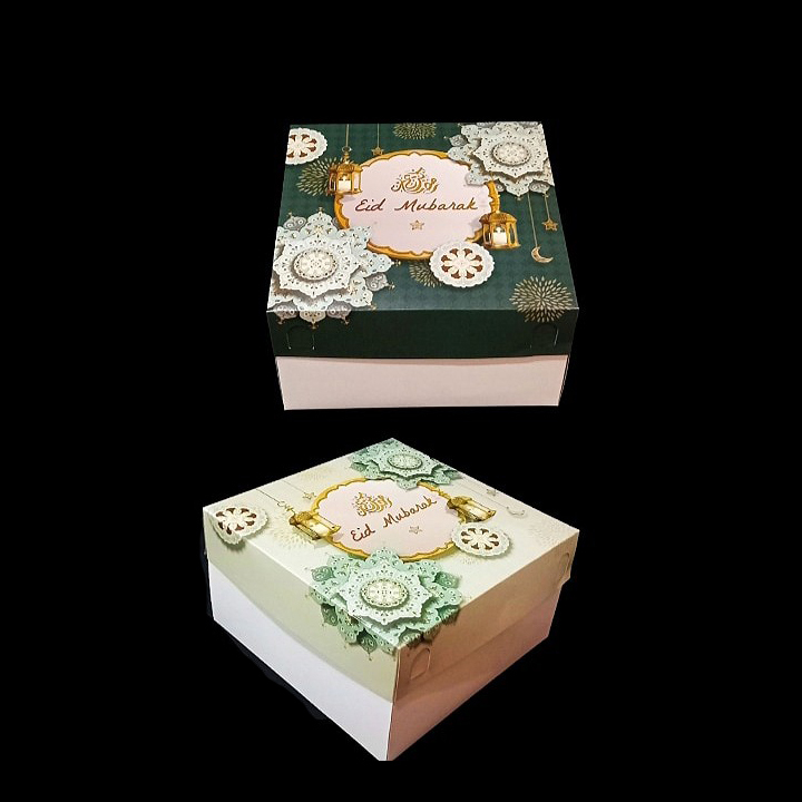 Jual 5 pcs Kardus Kotak Kue Cake Lebaran Box Kemasan Lapis Legit ...