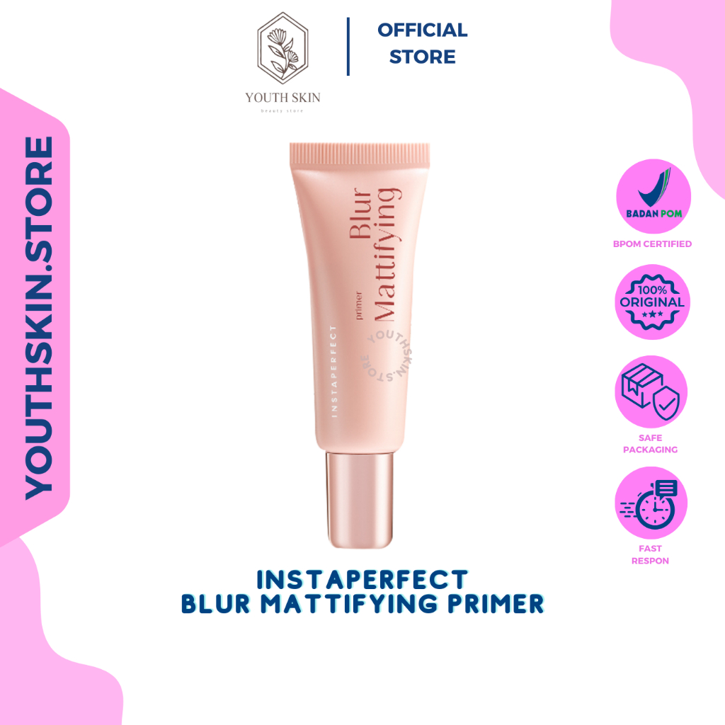 Jual Instaperfect Blur Mattifying Primer 20 ml (Real Skin Pore Blurring, Lasting Effect, Smooth ...