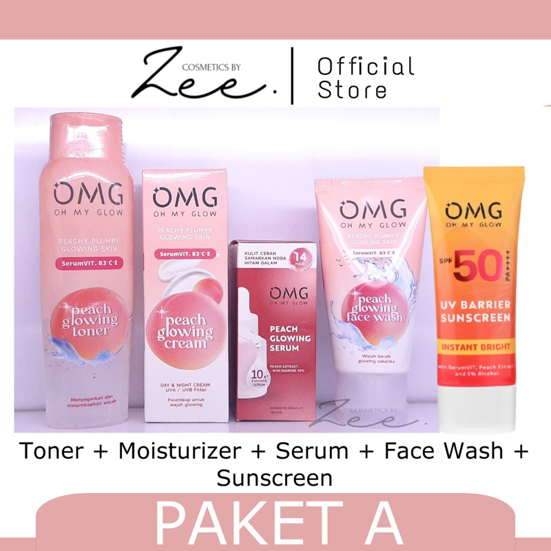 Jual OMG Oh My Glow | Paket Skincare Lengkap OMG | Paket Lengkap OMG ...