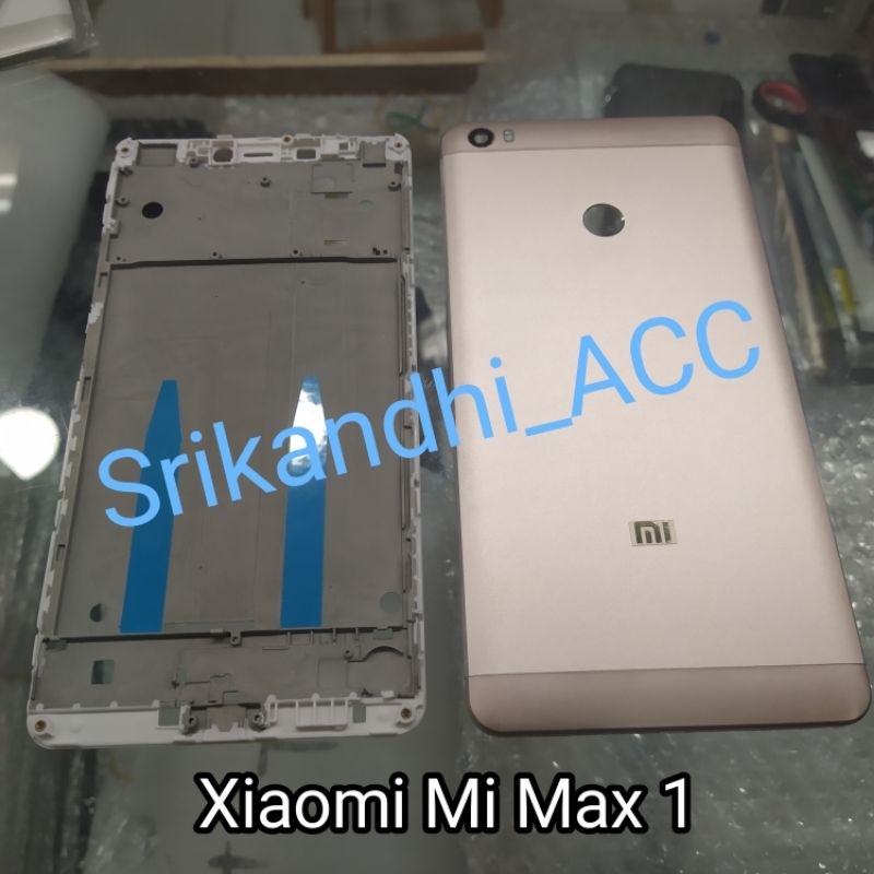 Jual Kesing Cessing hausing fullset Frame lcd Xiaomi Mi max 1 Backdor ...