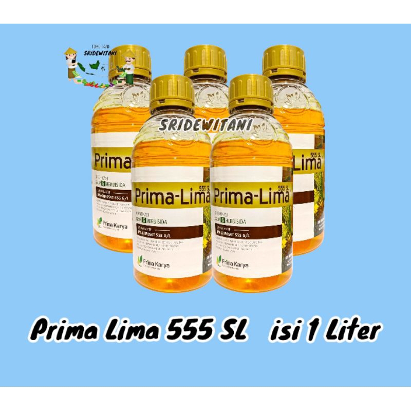 Jual OBAT RUMPUT AMPUH SAMPAI KE AKAR NYA HERBISIDA PRIMA LIMA 555 SL 1 ...