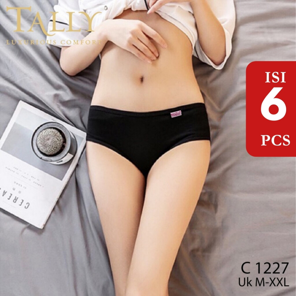 Jual TALLY Sarwendah PAKET 6 pcs CD celana dalam katun harga khusus | Shopee Indonesia