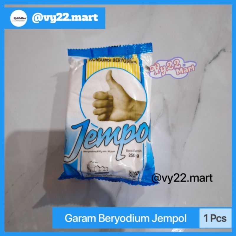 Jual Garam Konsumsi Beryodium Cap Jempol 250gr | Shopee Indonesia