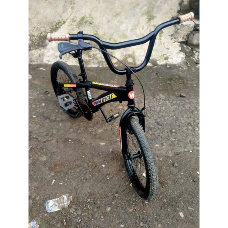 Jual Sepeda bekas ukuran 18" / sepeda anak wimcycle bekas uk. 18 ...