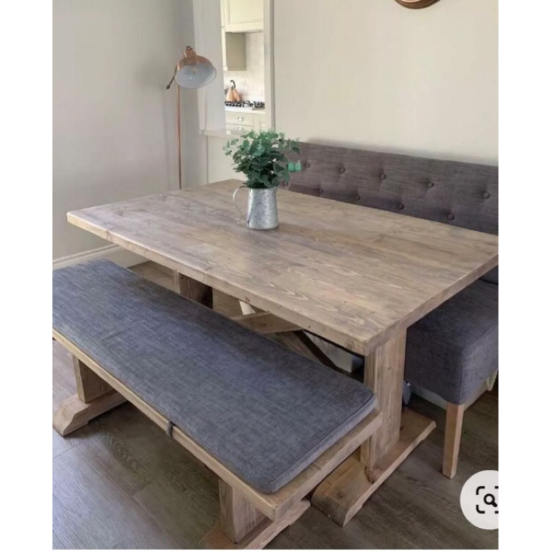 Jual Bangku Meja Makan Scandivan Meja Makan Scandivan | Shopee Indonesia