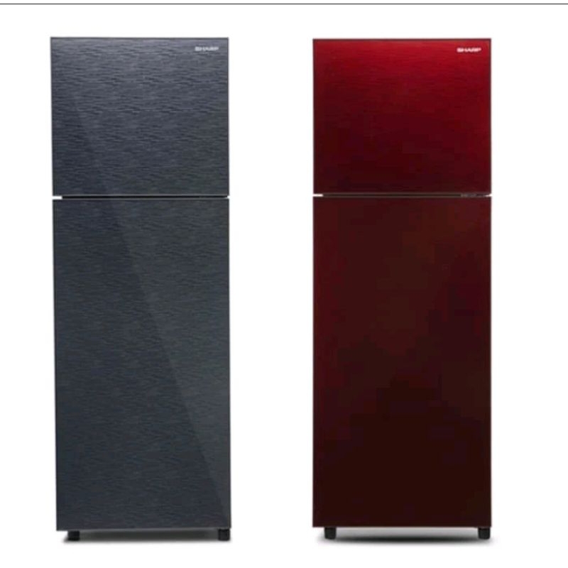Jual Kulkas Sharp 2 pintu SJ-326 XG MS/MR SJ-326XG MS/MR | Shopee Indonesia