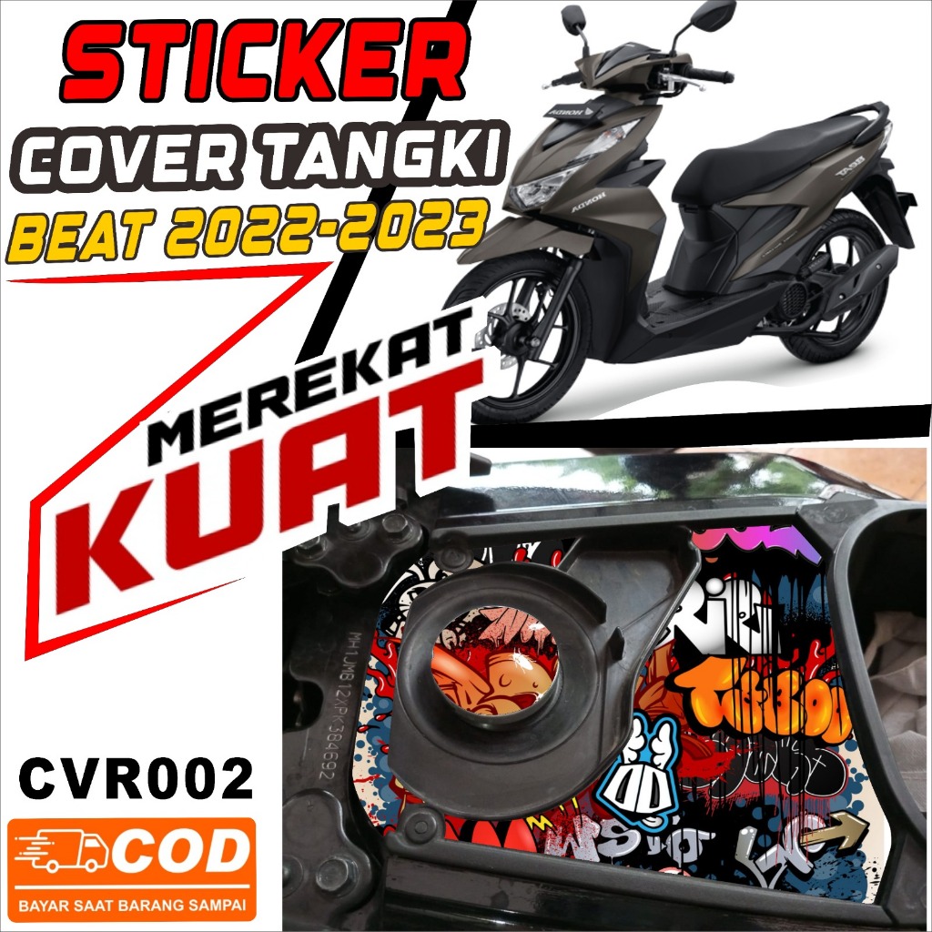 Jual STRIPING STICKER PELINDUNG COVER TANGKI BEAT 2022/2023 | Shopee ...