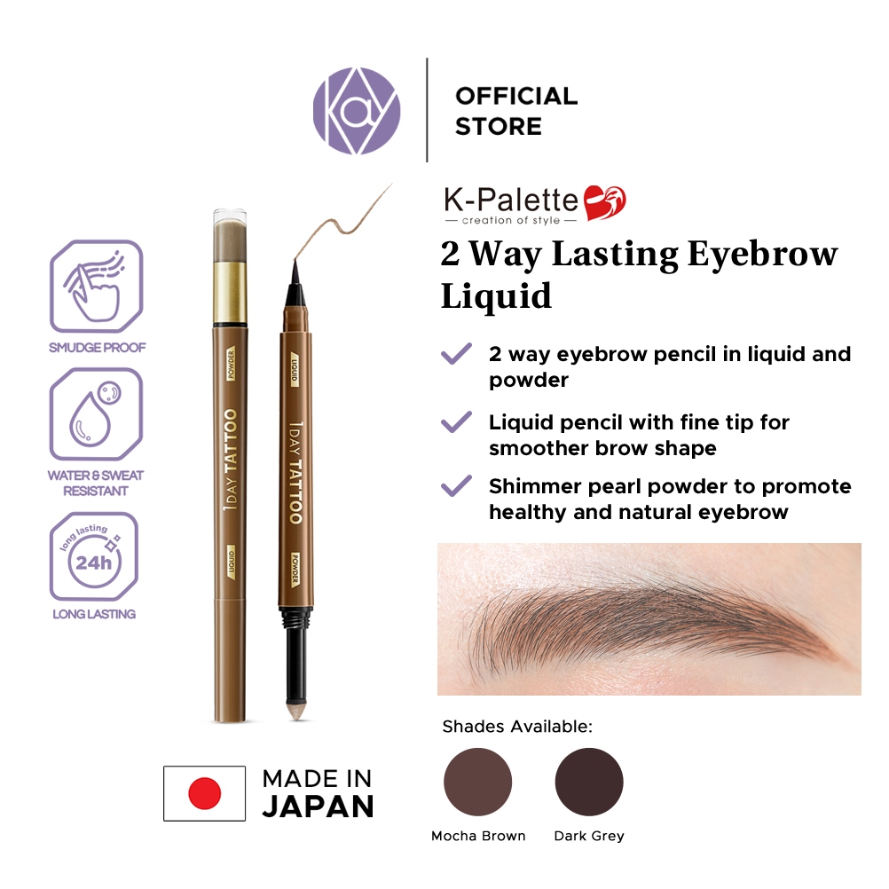 Jual K-Palette 2 Way Lasting Eyebrow Liquid | Shopee Indonesia