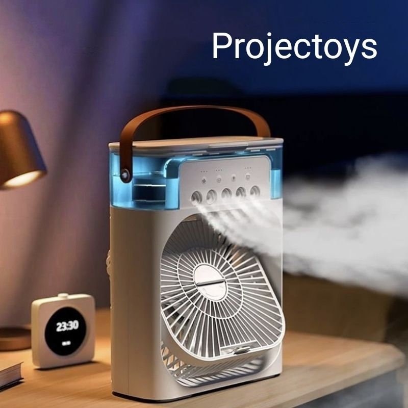 Jual Kipas AC Uap Dingin Portabel Coolant dengan lampu LED dan Timer ...