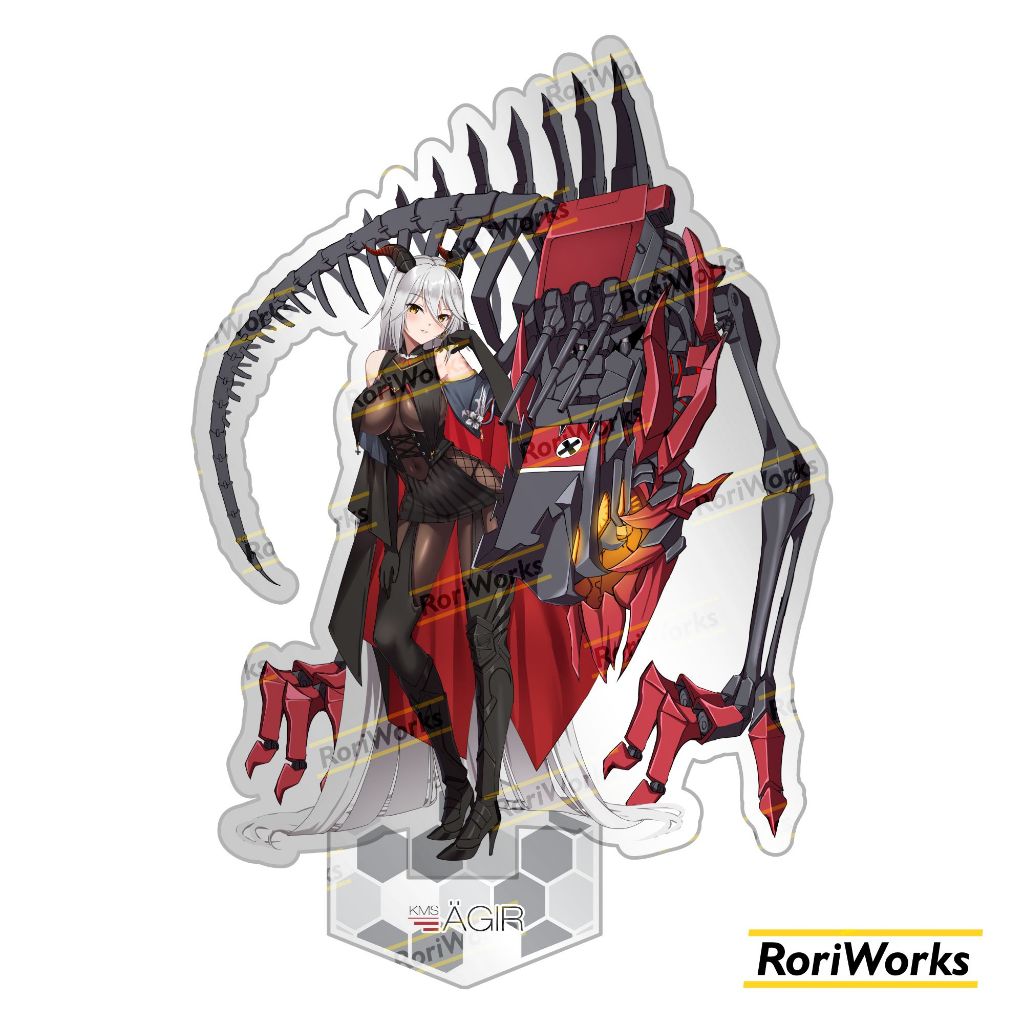 Jual Acrylic Standee Figure Anime - Ägir | Azur Lane | Agir | Shopee ...
