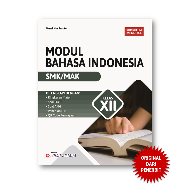 Jual Modul Bahasa Indonesia Kelas XII SMK MAK Kurikulum Merdeka - Bumi ...