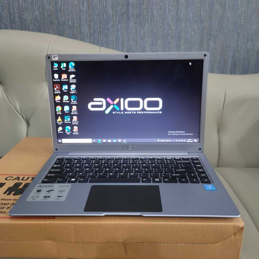 Jual Laptop Axioo Mybook 14E, Seri Baru, Super Slim, Like New, Lengkap ...