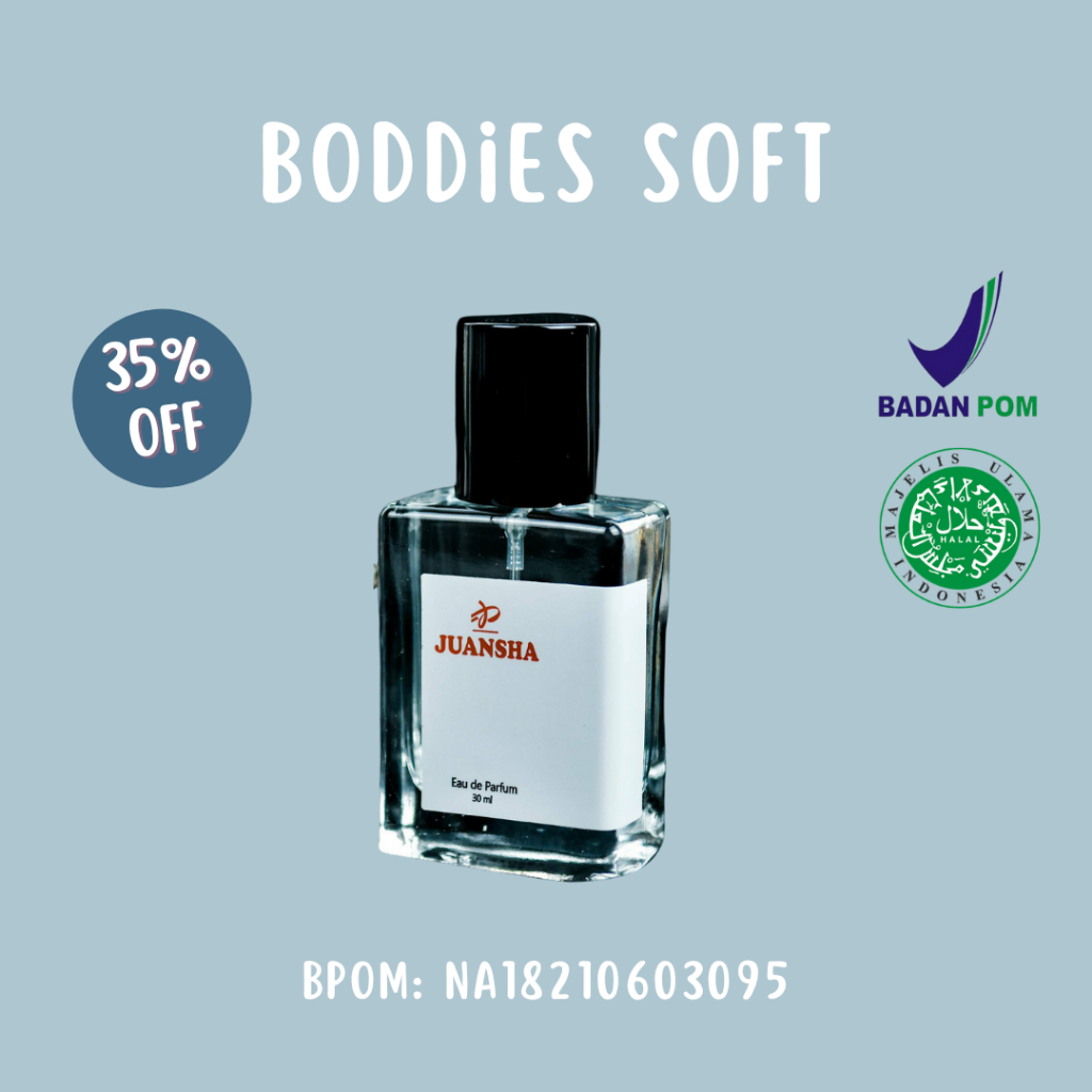 Jual JUANSHA PARFUM BODIES SOFT | PARFUM BODIES SOFT| PARFUM UNISEX ...