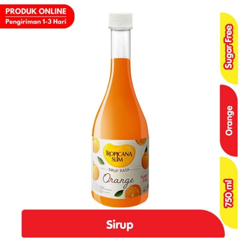 Jual TROPICANA SLIM Sirup Rasa Orange 750 ml | Shopee Indonesia