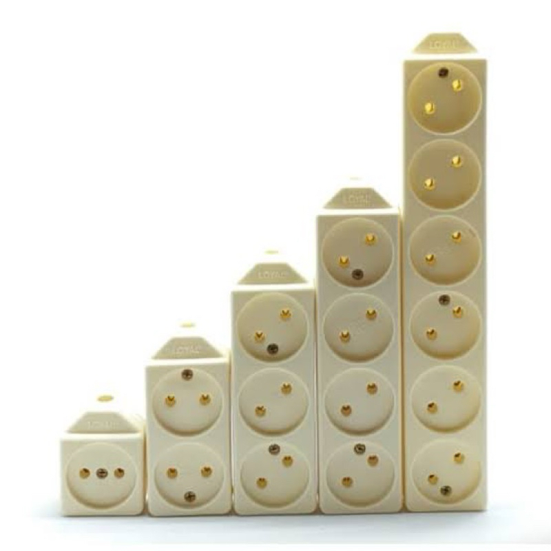 Jual Stop Kontak Loyal Listrik Terminal Arde Outbow Kuningan Colokan ...