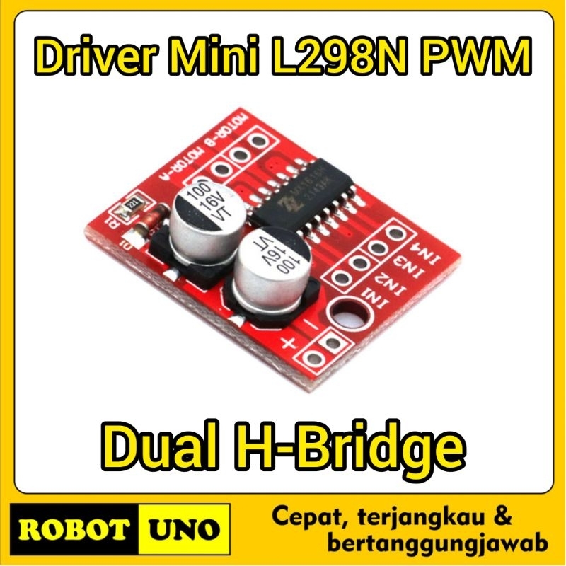 Jual L298N L298n Dual H Bridge Stepper Motor Mini Driver Pengendali ...