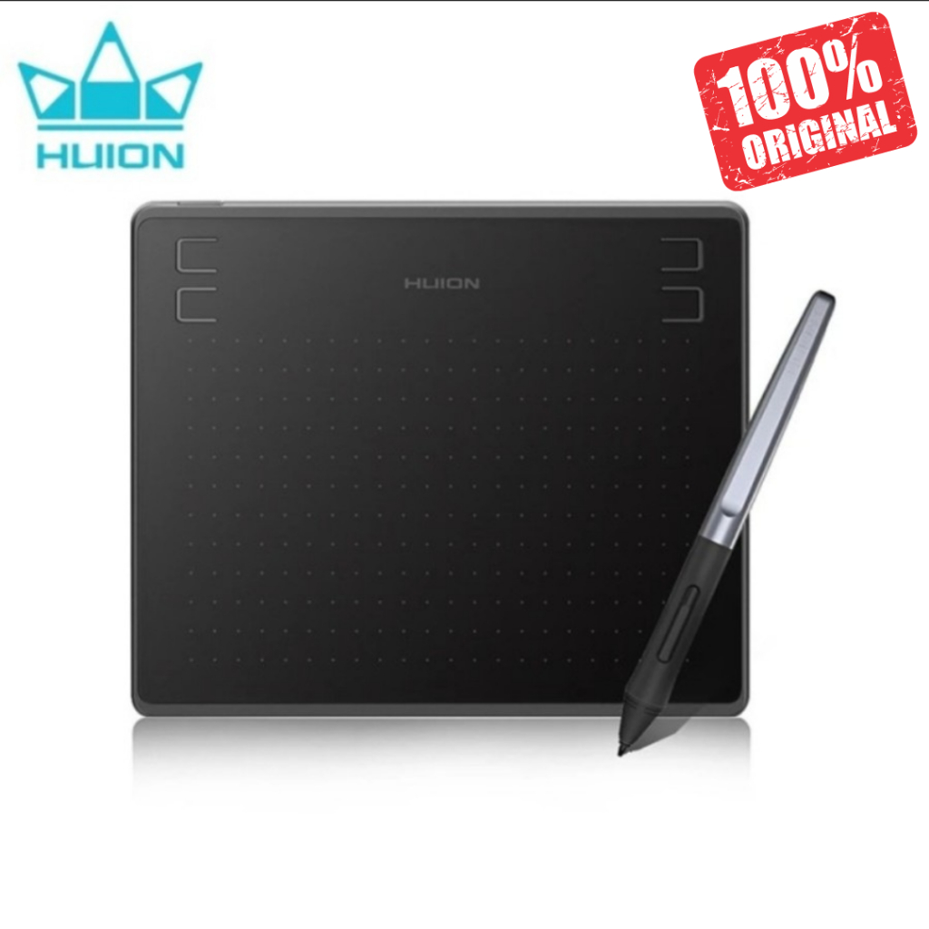 Jual Huion HS64 / HST640 Digital Graphic Drawing Pen Tablet Alt H640P ...
