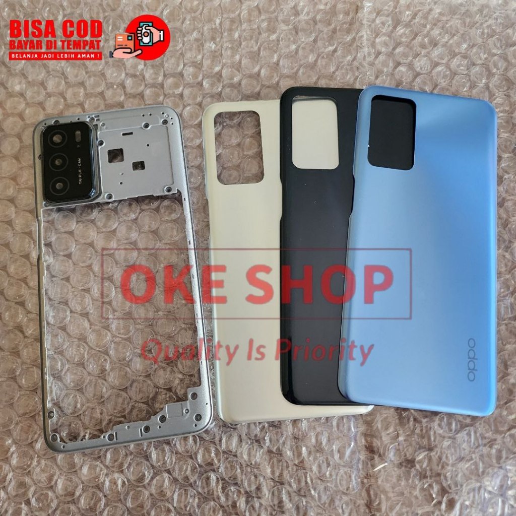Jual Backdoor Oppo A16s CPH2271 Backdor Bekdor Tutup Belakang Casing ...