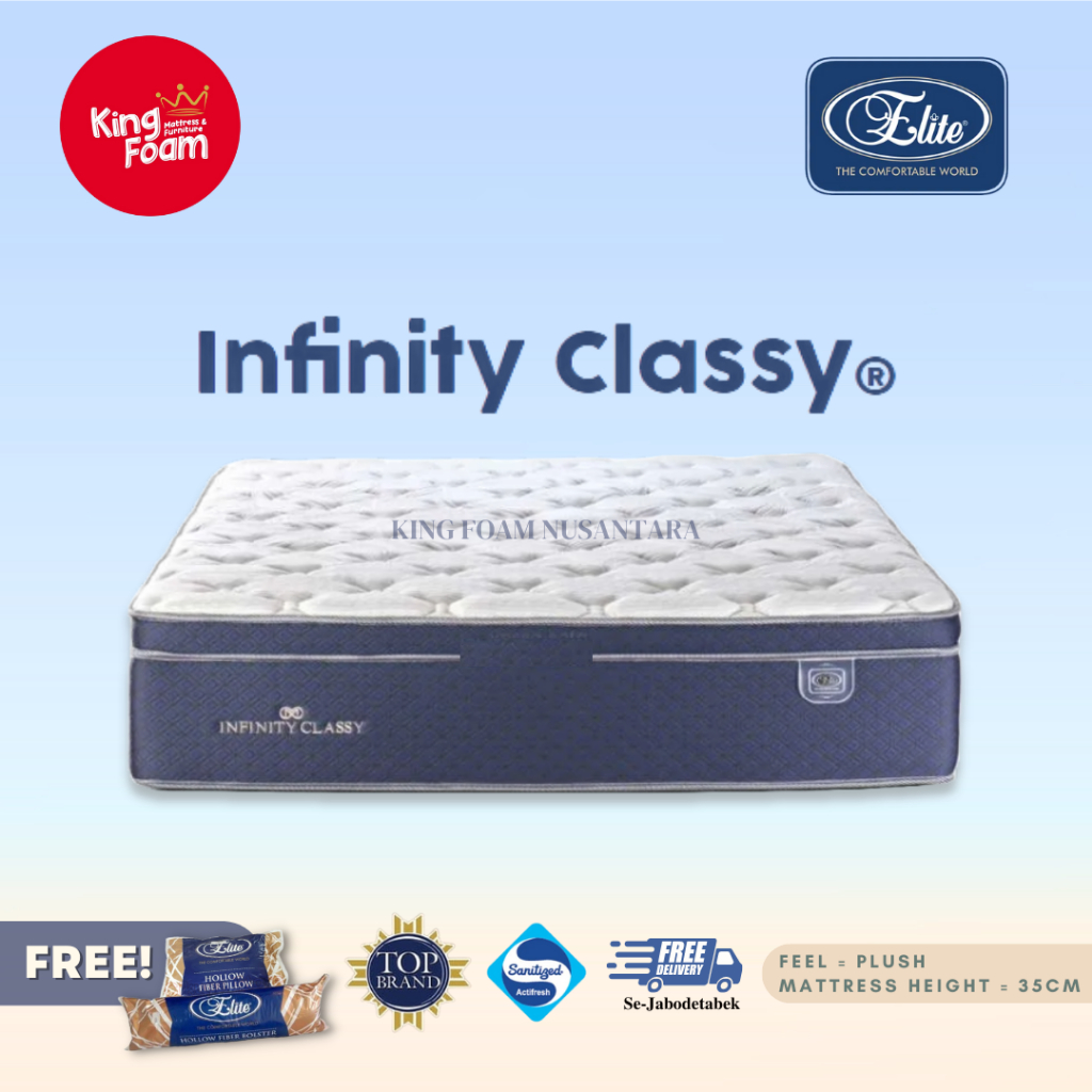 Jual Elite Infinity Classy Semua Ukuran Kasur Springbed (Mattress Saja ...
