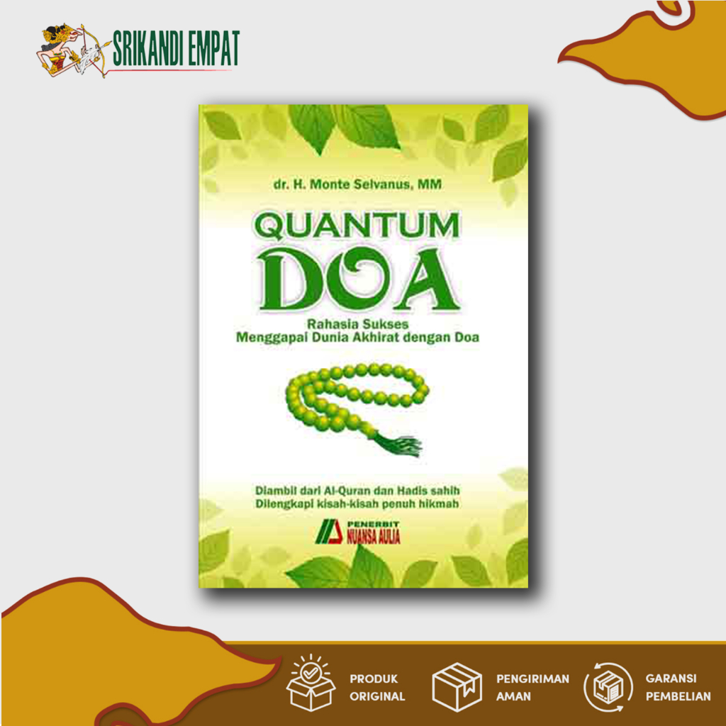 Jual Buku Quantum Doa - Rahasia Sukses Menggapai Dunia Akhirat dengan ...