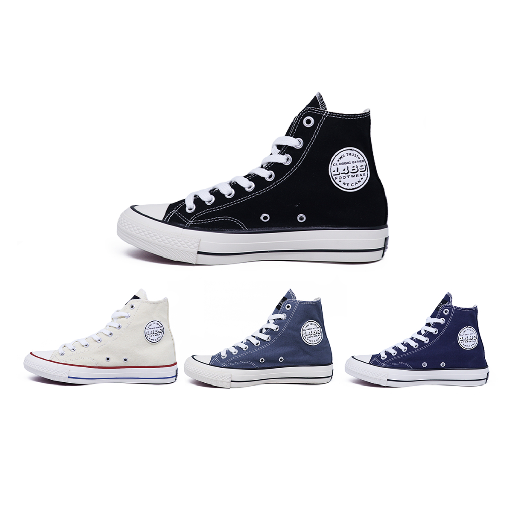 Jual 1489 - Classic High Series / Canvas Vulcanized - Sepatu Classic Skate Bmx - FE1B | Shopee ...