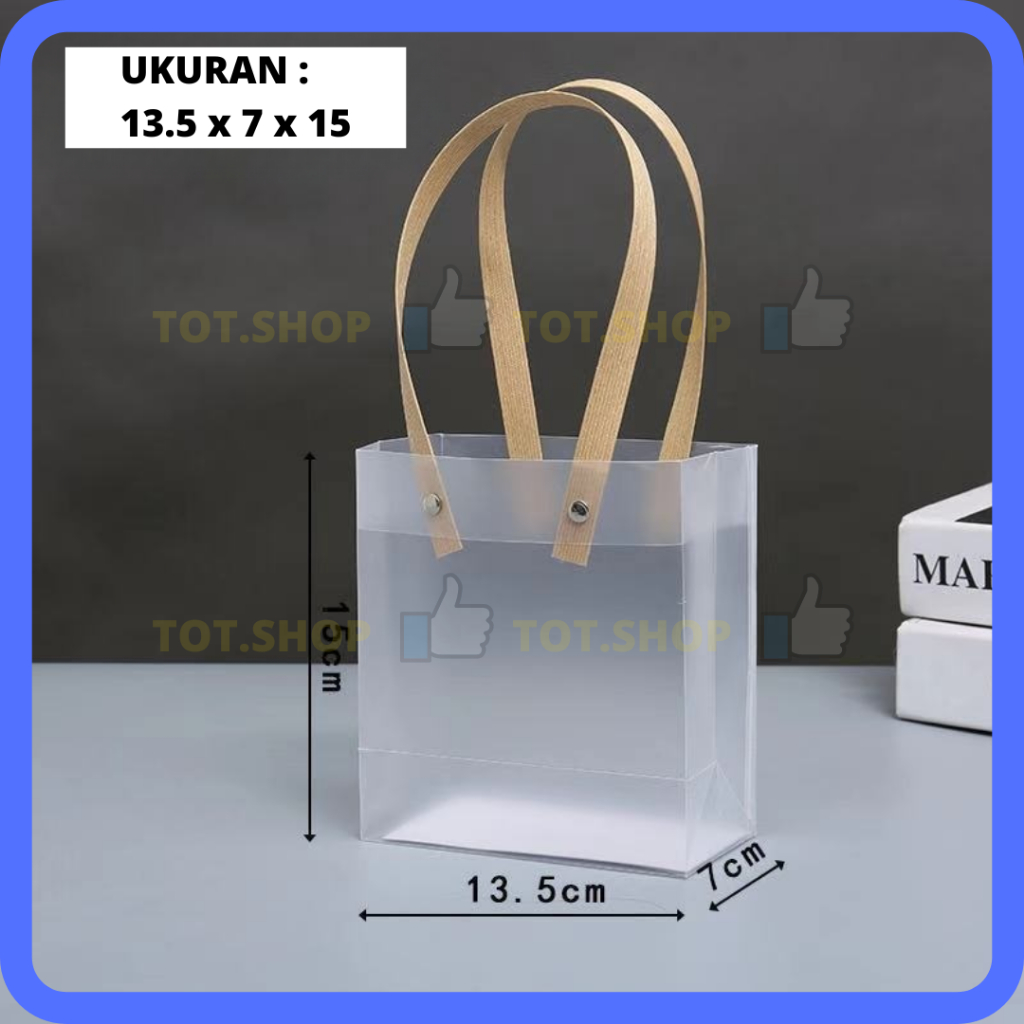 Jual Goodie Bag Transparan Froasted Gift Bags Tas Souvenir, Kado ...