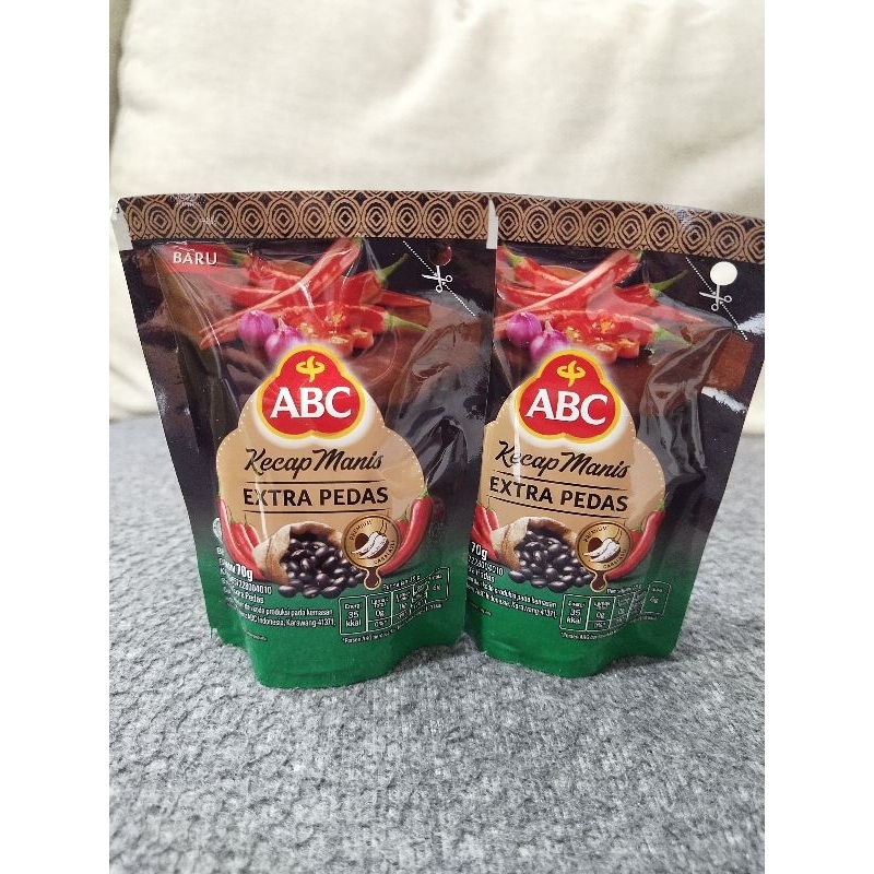 Jual Kecap ABC Extra Pedas Pouch 60gr 1dus (48pcs) | Shopee Indonesia