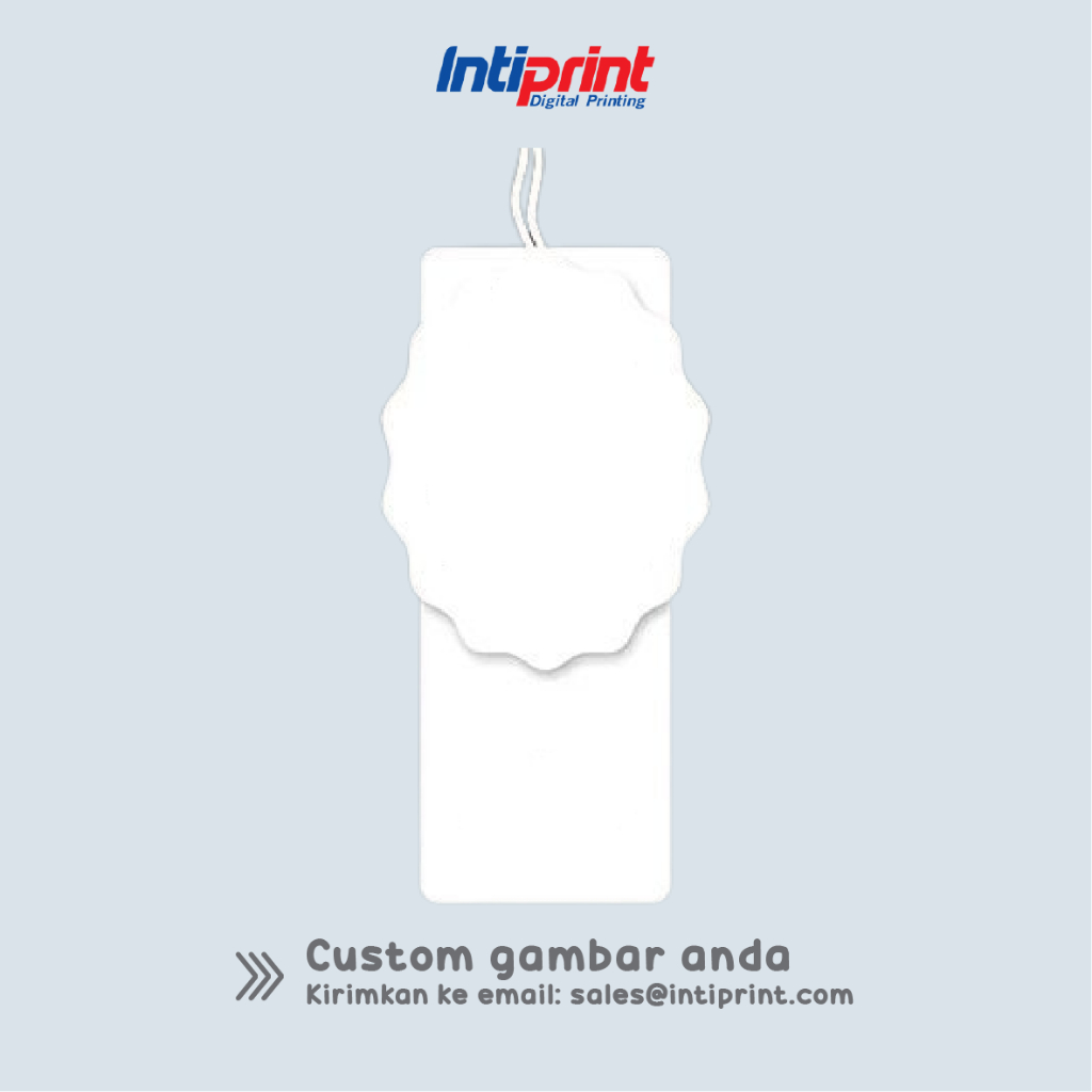 Jual Hang Tag Custom Desain Custom Bentuk Custom Ukuran Tali HangTag ...