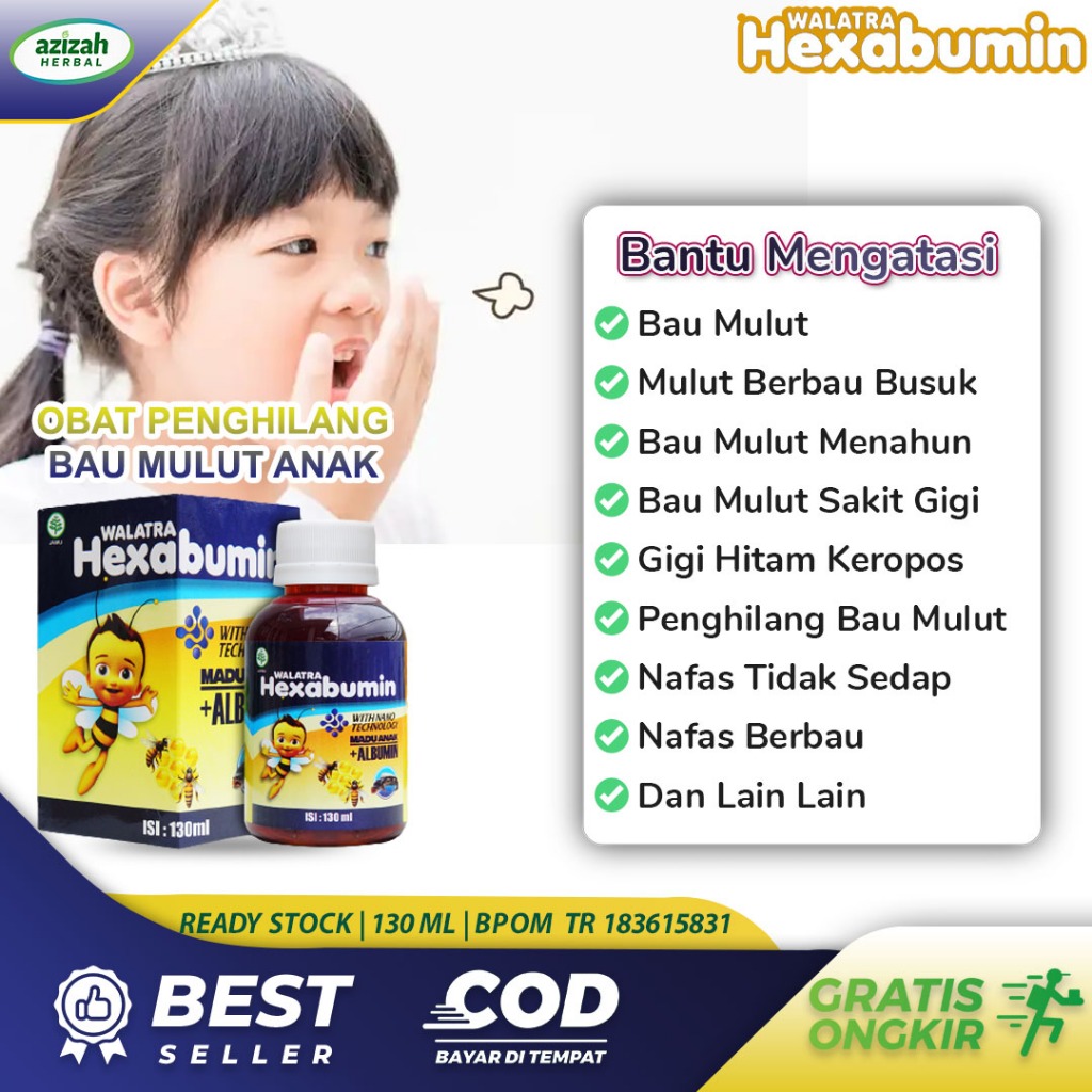 Jual Obat Bau Mulut Anak Berbau Busuk Nafas Tidak Sedap Bau Mulut Sakit ...