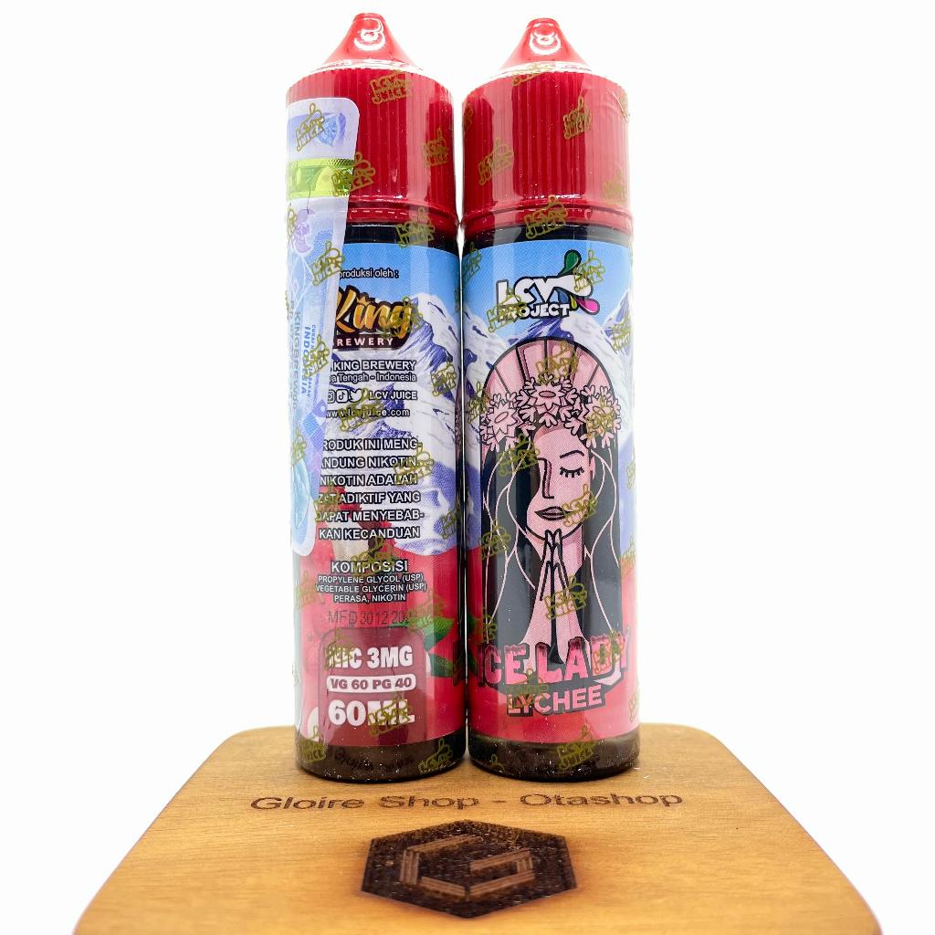 Jual Lcv Ice Lady LYCHEE 60ML 3MG by Lcv Project Liquid Sweet Fresh ...