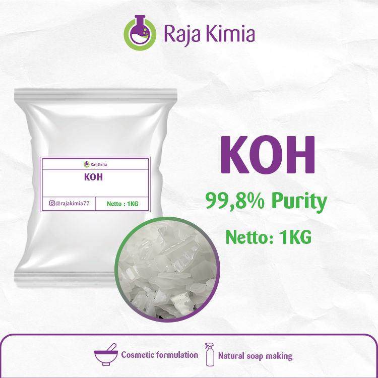 Jual KOH / P0TASSIUM (KALIUM) HYDROXID - 1 KG | Shopee Indonesia