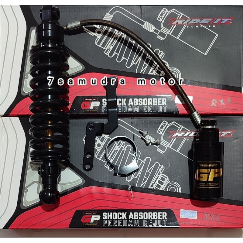Jual monoshock ride it gp 103 tabung pisah Klik Fungsi Rebound dan Compression motot ninja r ...