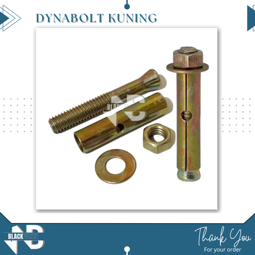 Jual Dynabolt Dinabolt 8x40 8x65 8x85 / Baut Tanam Tembok / Baut Beton ...