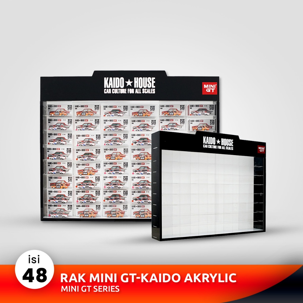 Jual Rak Diecast Kaido House Mini GT isi 48 box in | Shopee Indonesia