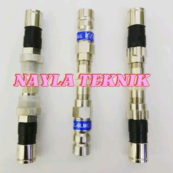 Jual Jack penyambung kabel antena tv plus konektor rg6 Belden | Shopee Indonesia