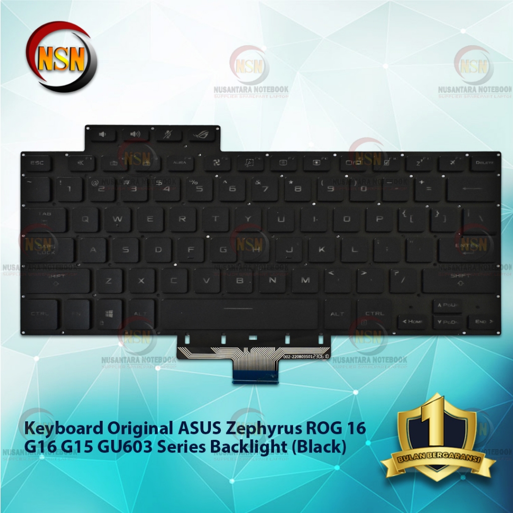 Jual Keyboard Original Laptop ASUS Zephyrus ROG 16 G16 G15 GA503 Backlight | Shopee Indonesia