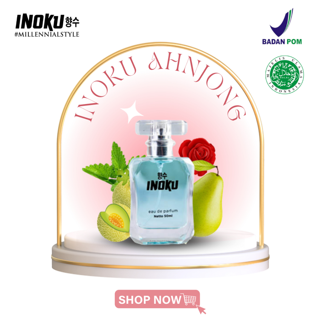 Jual [FREE BODYMIST 50ML] INOKU Ahnjong Parfum Cewek & Cowok 50ml ...
