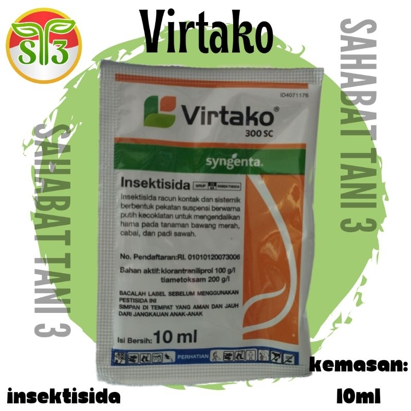 Jual Toko Obat Pertanian | VIRTAKO 300SC 10 ML | Insektisida Sistemik ...