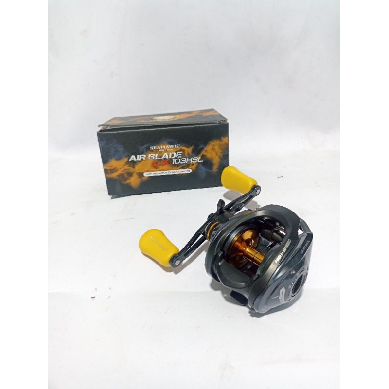 Jual reel bc Seahawk air Blade 103HSL | Shopee Indonesia