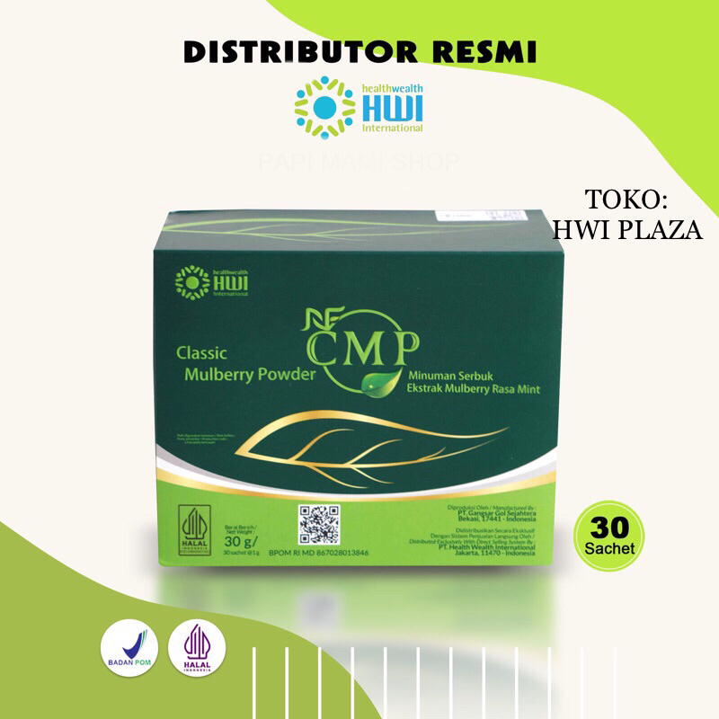 Jual CMP HWI ORIGINAL isi 30 sachet / NF CMP PRODUK HWI ORI asli 100% ...